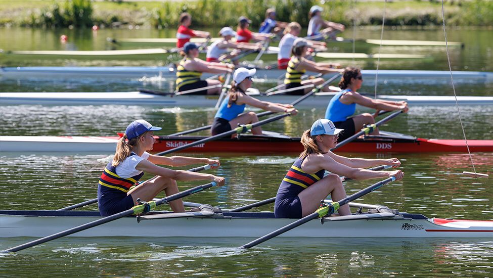 Roeiers lopen vast in Bosbaanwier, Coupe onder druk - NLroei