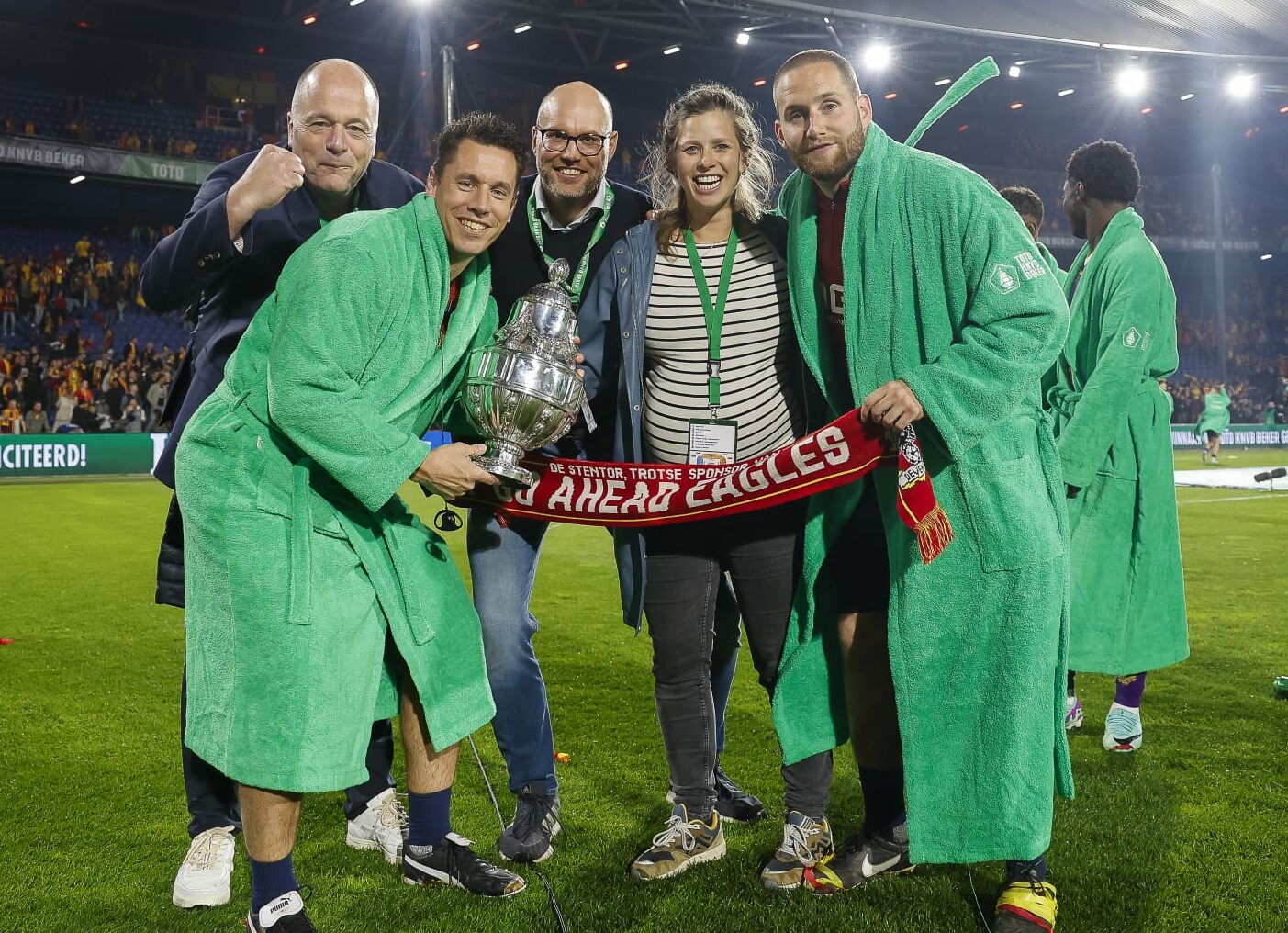 Roeier Ydo Kleinlugtenbelt: arts bij bekerwinnaar Go Ahead Eagles - NLroei